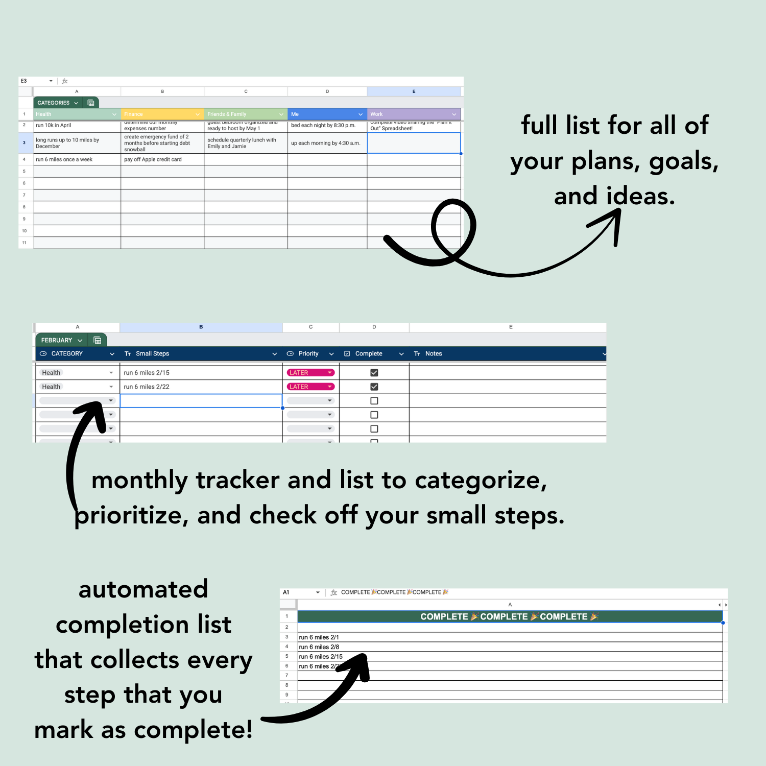 "Plan It Out" Digital Spreadsheet – The Best Today Brand