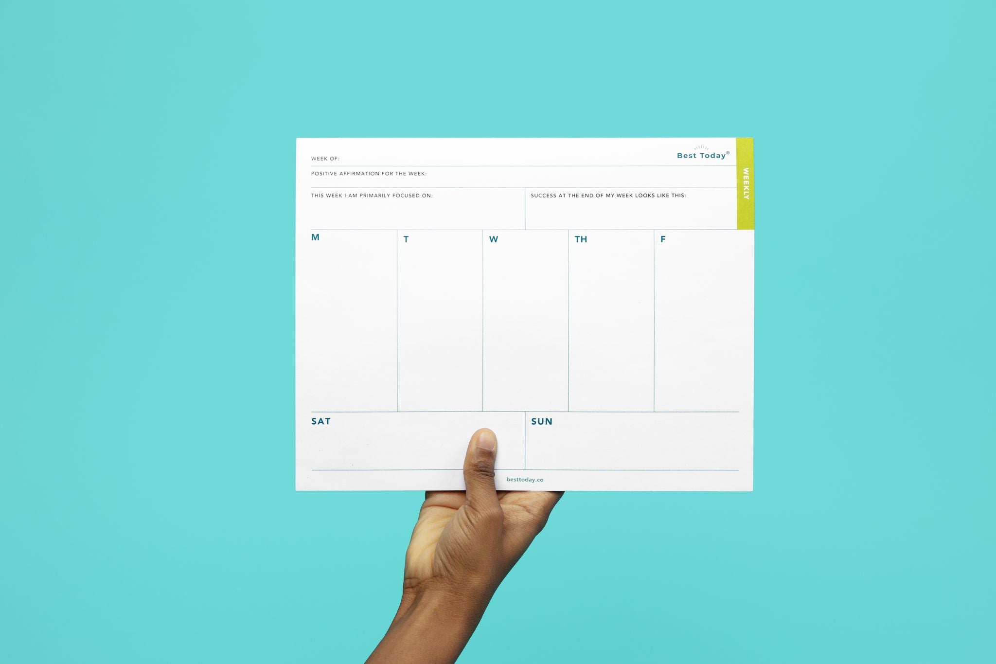 Weekly Preview Planning Pads – The Best Today Brand